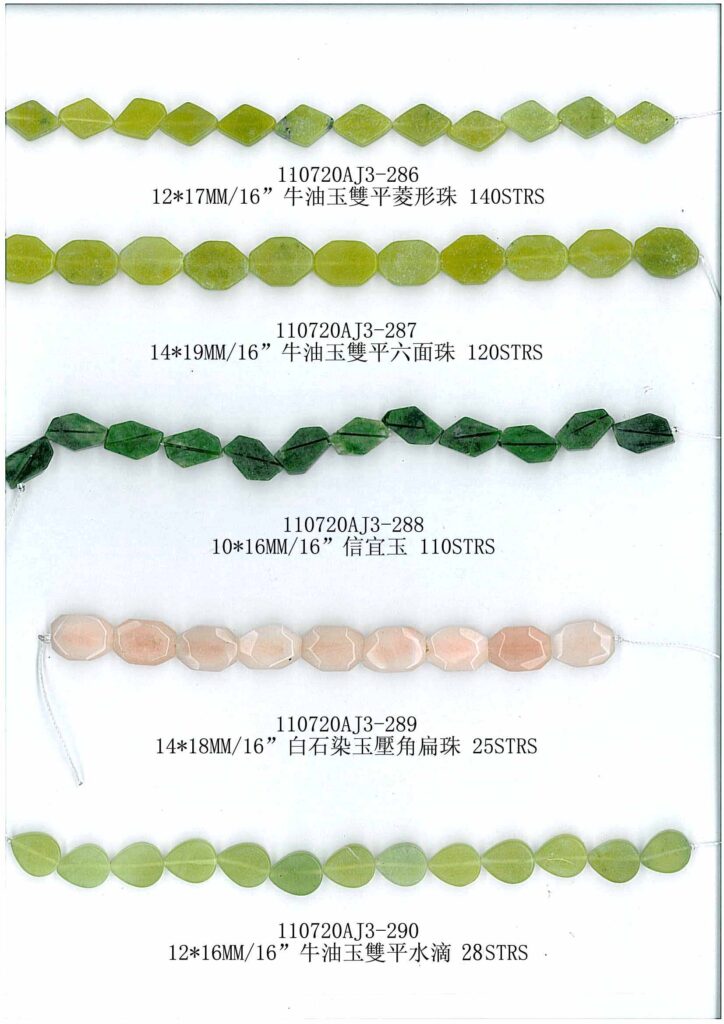 Bead strings (Mixed stones)-Fancy Shape-75 - Advance Jewel