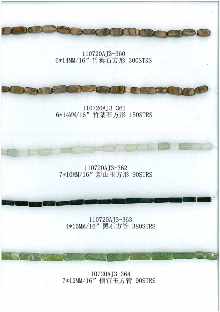 Bead strings (Mixed stones)-Fancy Shape-91 - Advance Jewel